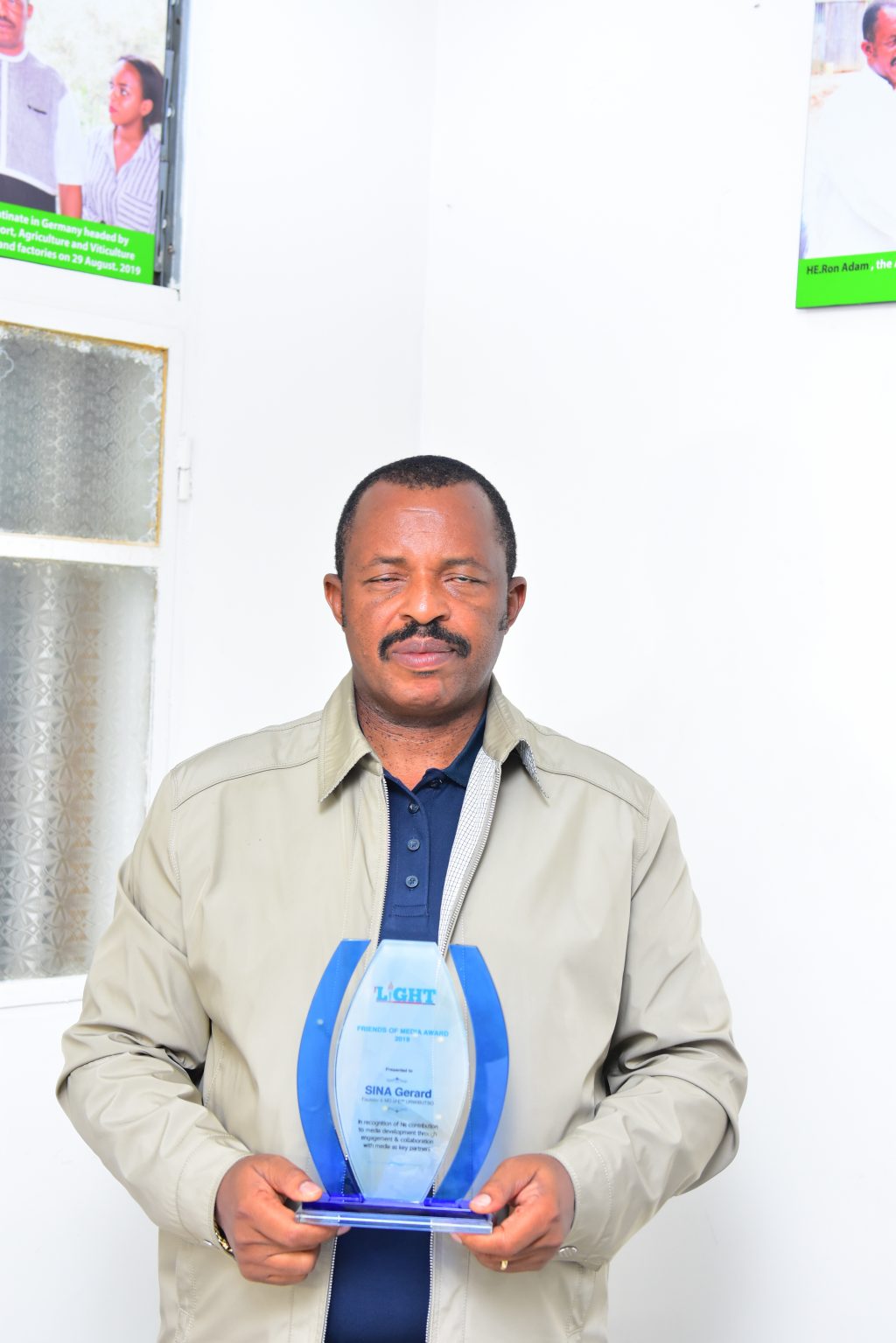 SINA Gérard scoops Friends of Media Award 2019 - The Light Magazine